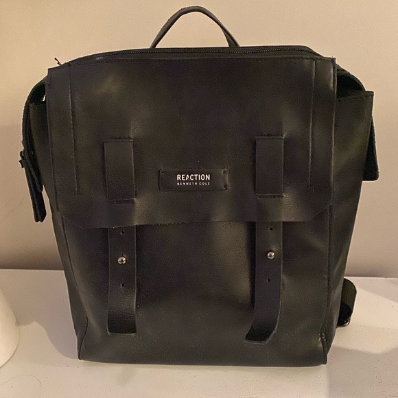 Kenneth Cole Reaction | Bags | Kenneth Cole Reaction Black Leather ...